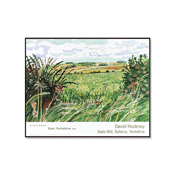 [자리스튜디오] 데이비드 호크니 David Hockney - Midsummer: East Yorkshire (액자 포함 ...